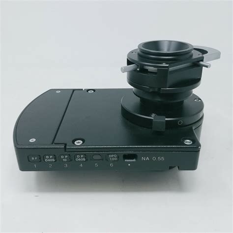 Olympus Microscope Ix81 Condenser Ix2 Lwucda2 W Dic Prisms And Polarizer Ix Lwpo Microscope