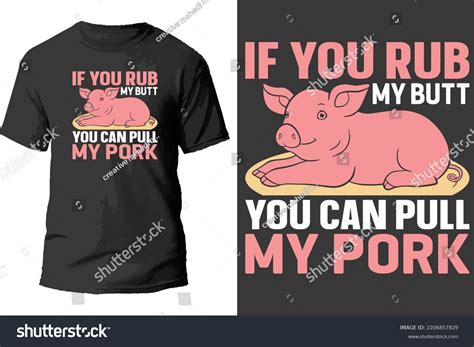 You Rub My Butt You Can Stock Vector Royalty Free 2206857829