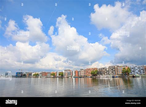 Java Kade On Java Island Amsterdam The Netherlands 19 September 2017 Apartment Buildings On