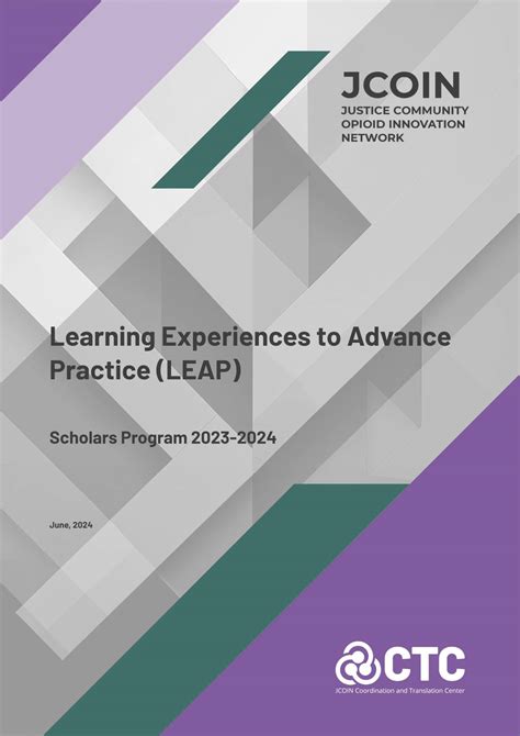 Jcoin Learning Experiences To Advance Practice Leap 2023 2024