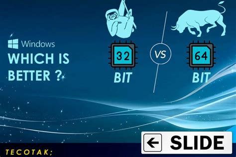 apa beda windows 32 bit dengan 64 bit versus beda