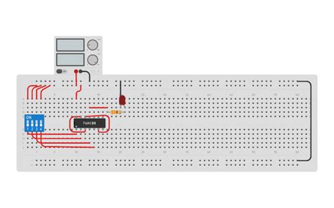 Circuit Design And Triple Tinkercad