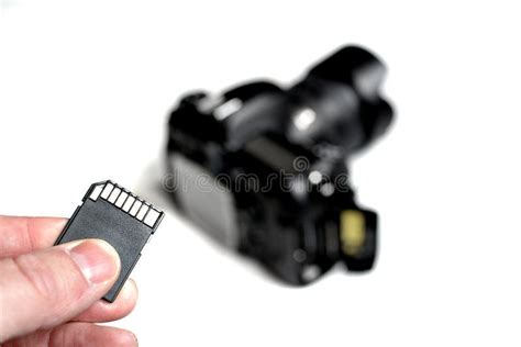 Flash Memory Card SD For Camera Digital Stock Image Image Of Memory Holding 53391269