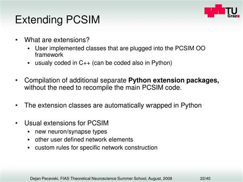 PPT Parallel Neural Circuit SIMulator PCSIM Tutorial PowerPoint Presentation ID