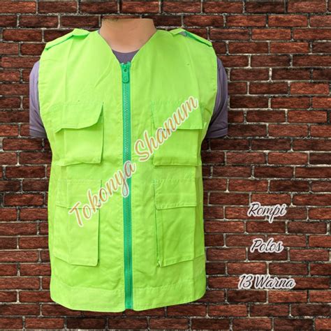 Jual Rompi Lapangan Rompi Kegiatan Rompi Proyek Rompi Relawan