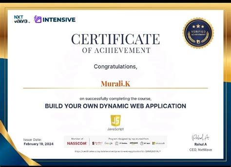 Murali K On Linkedin Javascript Dynamicwebapplication