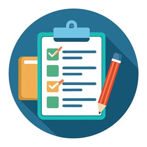 Assignment Icon Clipboard Checklist Document Symbol Business Education