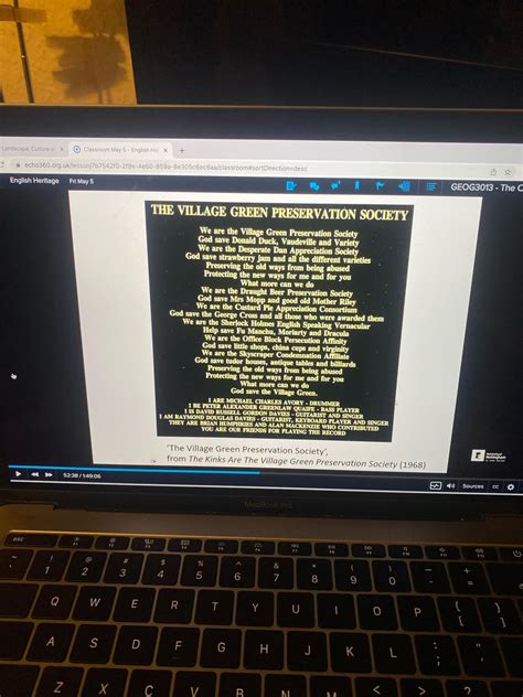 Geography Uni Module Rthekinks