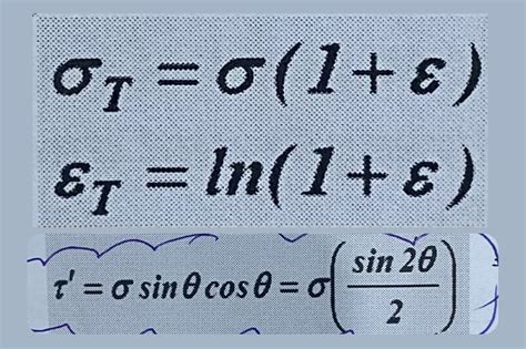σt σ 1 ε εt Ln 1 ε τ′ σsinθcosθ σ 2sin2θ
