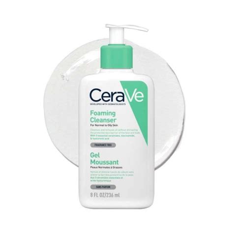 Cerave Gel Moussant Peaux Normales A Grasses 236 Ml Paratera Ma