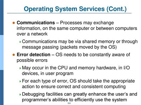 Operating System Structures Powerpoint Slides Learnpick India