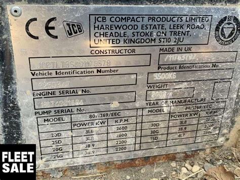 2008 Jcb 35d Tlt 4x4 Telehandlers Michener Allen Auctioneering Ltd