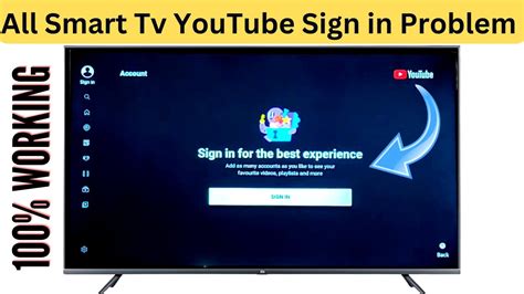 Working YouTube Sign In Not Working On Smart Tv YouTube