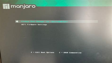 Cannot Boot Into Manjaro After Timeshift Restore Support Manjaro Linux Forum