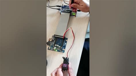 Controlling Single Servo Motor With De0 Nano Soc Fpga Board Using
