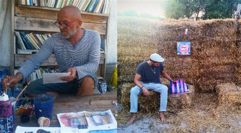 Художниците Марковски и Димчевски Самото живеене трябва да бъде като изкуство Lentata