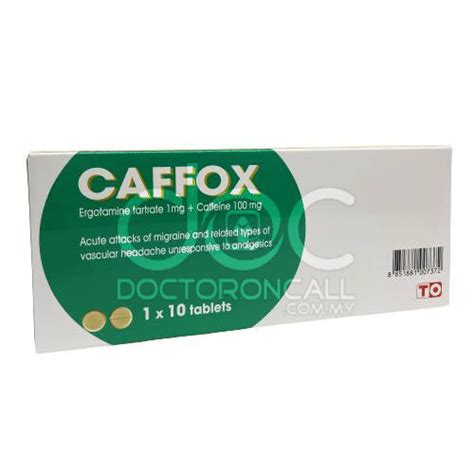 Buy Caffox Tablet View Uses Side Effects Price Doctoroncall