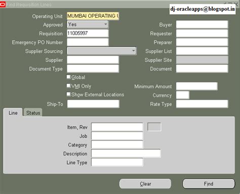 An Oracle Apps Blog Request For Quotation Rfq Process In Oracle Purchasing