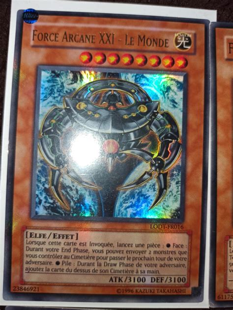 Cartes Yu Gi Oh Force Arcane Vinted