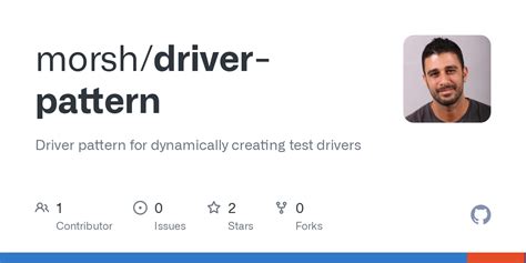Github Morshdriver Pattern Driver Pattern For Dynamically Creating