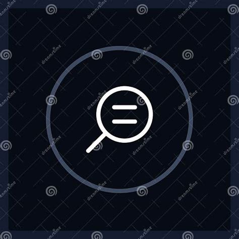 Plantilla De Elemento Ui De Botón De Zoom De Tamaño Real Ilustración Del Vector Ilustración De