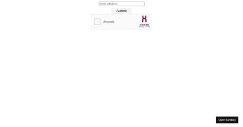 React Hcaptchahuman Theme Example Codesandbox
