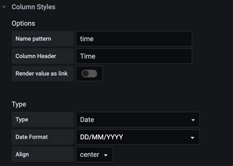New Table Date And Time Format Is Not Applying · Issue 25531 · Grafana