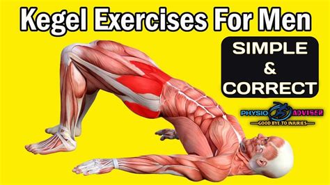 Kegal Exercises For Menerectile Dysfunction Exercises Youtube