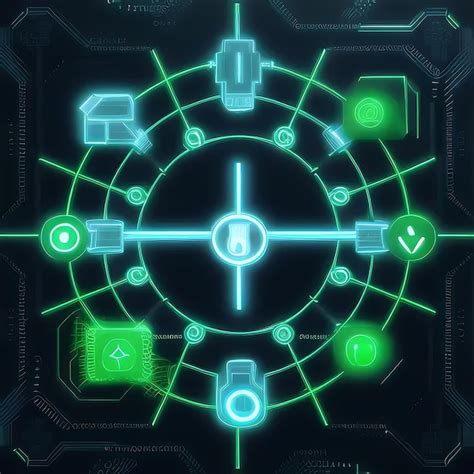 Cybersecurity Background Premium Ai Generated Image