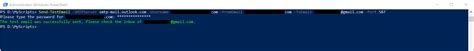 Send Test Email Using Smtp Relay In Powershell