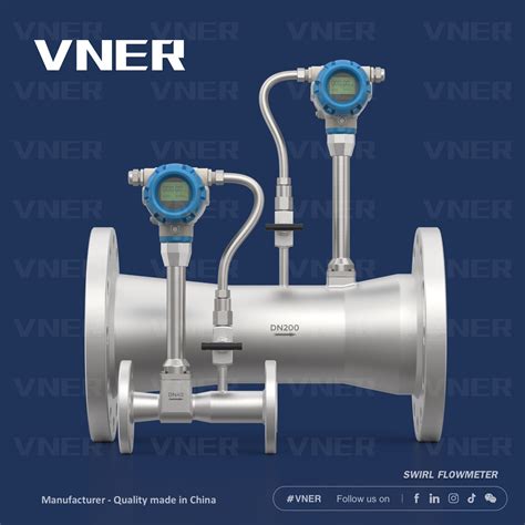 Pipeline Dn150 Flange Superheated Steam Vortex Flowmeter With Temperature And Pressure