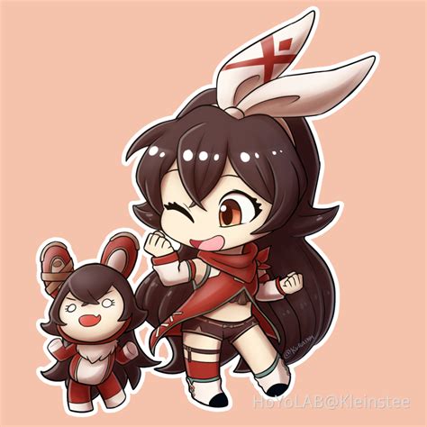 Amber Chibi Comunidad Oficial De Genshin Impact Community Anime Fan Art