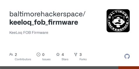 Keeloqfobfirmwaremainc At Master · Baltimorehackerspacekeeloqfobfirmware · Github