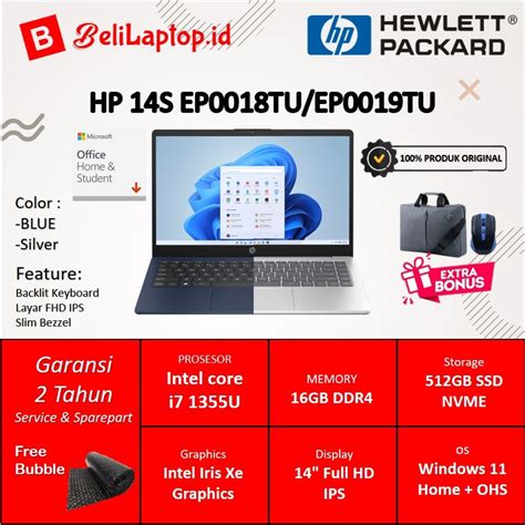 Jual Laptop Kerja Hp S Intel Core I Gen Gb Gb Ssd Inch Full Hd Ips Shopee Indonesia