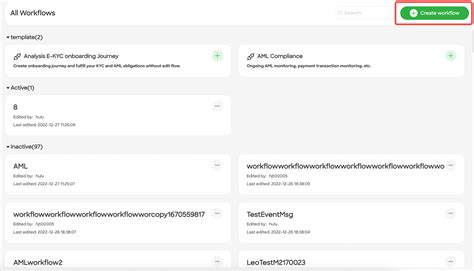 OSP Workflow Create Workflow ADVANCE AI