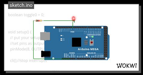 Interrupt Wokwi ESP32 STM32 Arduino Simulator