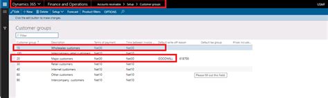 How To Assign Number Sequence For Sales Invoice Per Customer Group In Dynamics 365