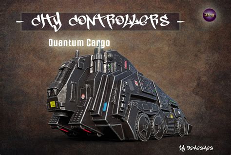 City Controllers Quantum Cargo Pbr 3d Model By 3dmeshes