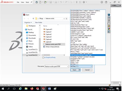 Solidworks Feature Works P Cad Cam Customization Private Limited