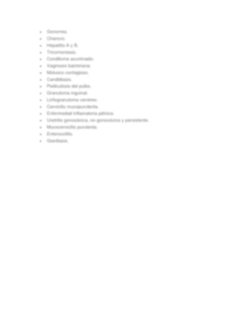 SOLUTION Enfermedades De Transmisi N Sexual Studypool