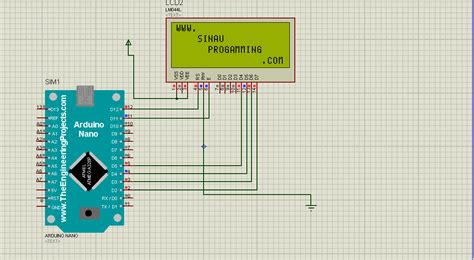 Simulasi Menampilkan Text LCD X Dengan Software Proteus SINAU PROGRAMMING