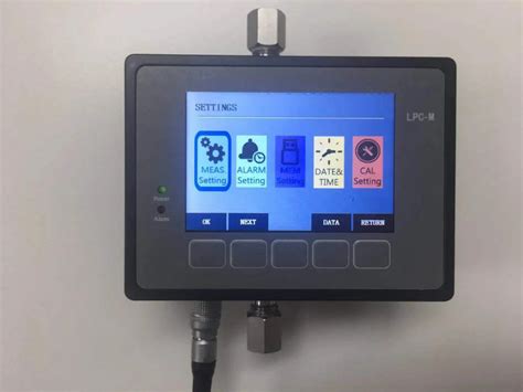 Hydraulic Oil Particle Counter Iso4406 And Nas1638 Standards