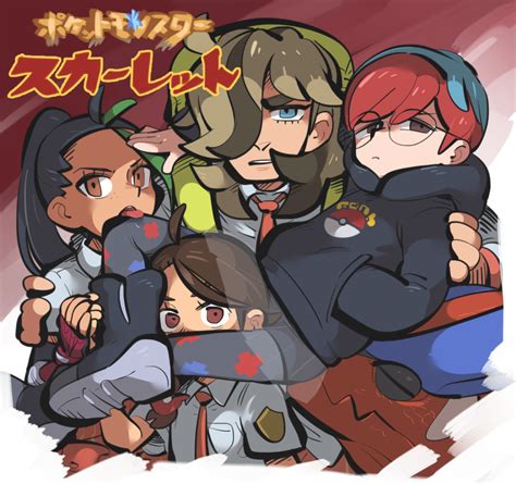 Juliana Nemona Arven Penny And Koraidon Pokemon And More Drawn By Tirarizun Danbooru