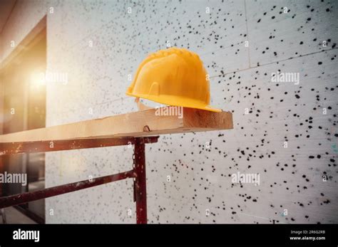 Polystyrene Thermal Cladding For Energy Saving On A New House Stock Photo Alamy