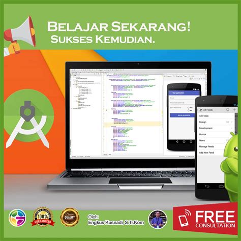 Jual Tutorial Membuat Layout Aplikasi Mobile Menggunakan Android Studio