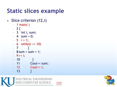 Ppt Program Slicing Powerpoint Presentation Free Download Id9415031