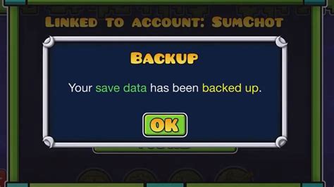 How To Fix Backup Failed In Geometry Dash The Nerd Stash