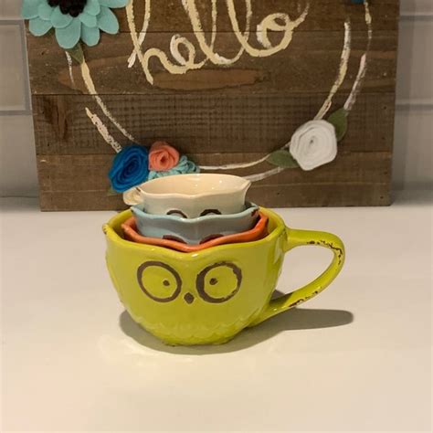 Owl Kitchen Decor Etsy