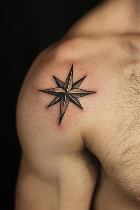 40 Legendary Star Tattoo Designs For Men With Timeless Appeal Refined