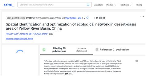 Spatial Identification And Optimization Of Ecological Network In Desert